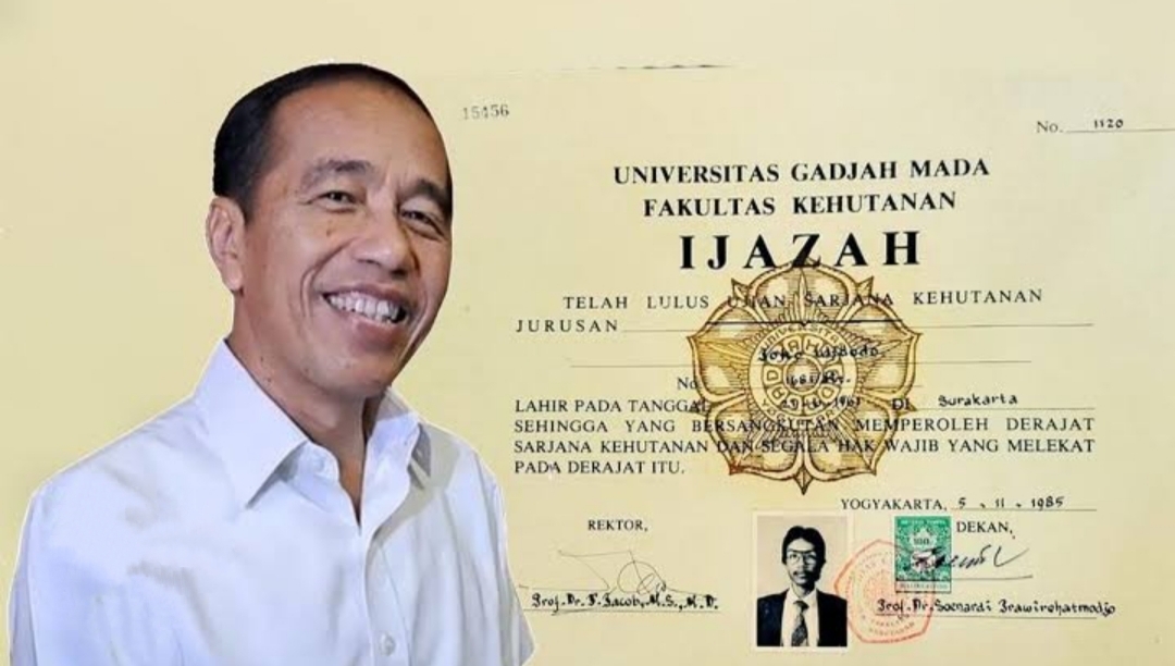 SABAR SIHITE : "JOKOWI agar segera tunjukkan IJAZAH ASLI UGM miliknya ...